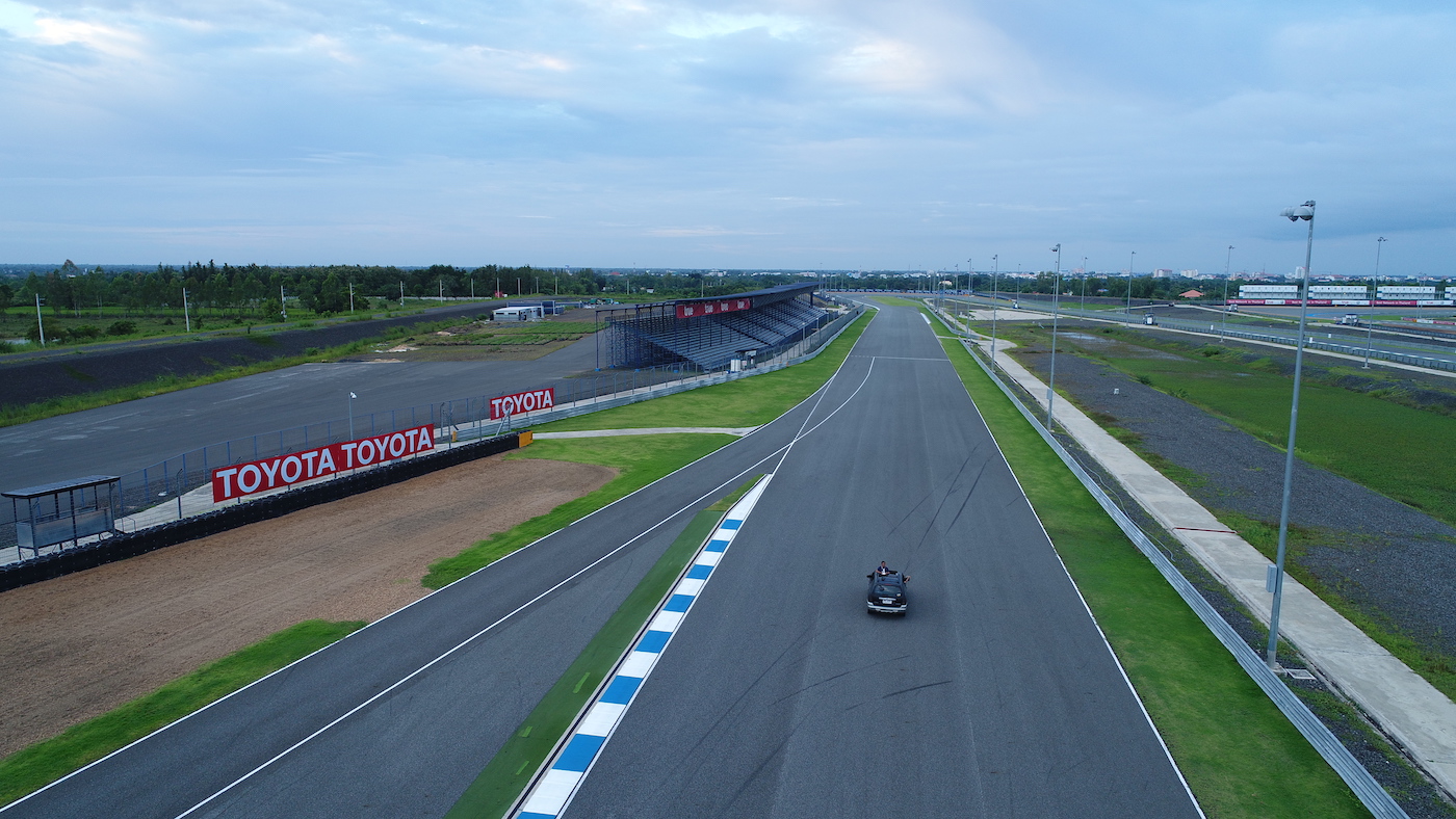 Buriram Race Track Drone Surveying and Textures Photography